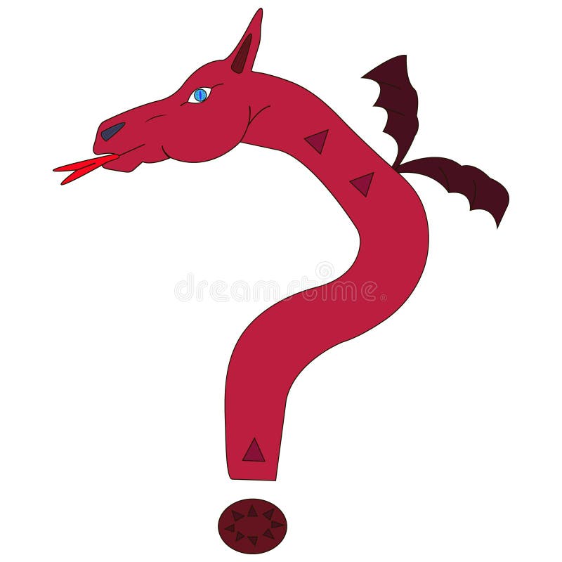 Mark Of The Dragon stock vector. Illustration of design - 7828001