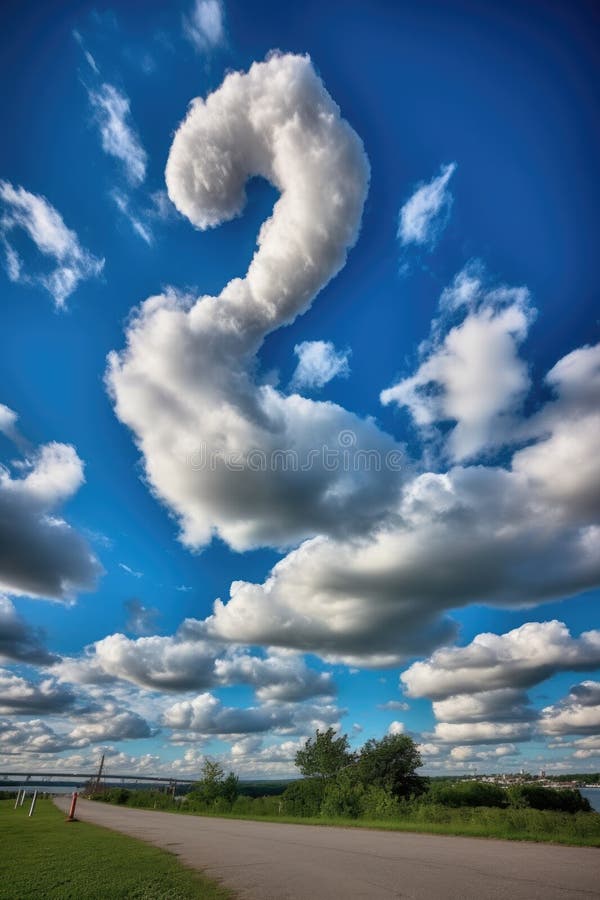 Question Mark Shaped Cloud Stock Illustrations – 48 Question Mark ...