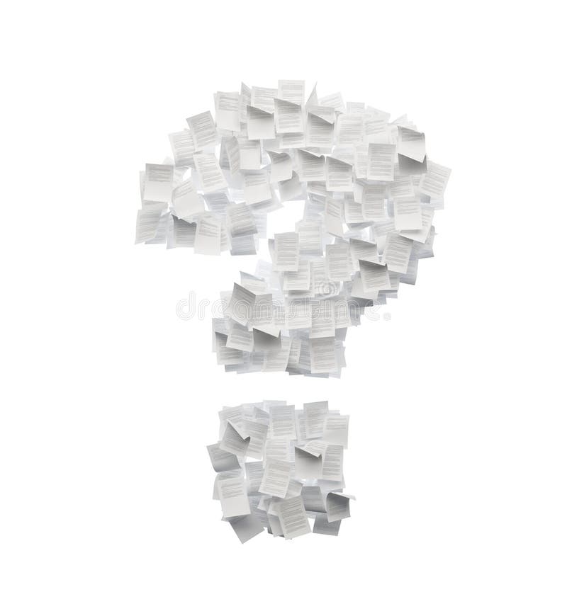 Question mark stock illustration. Illustration of confusion - 50292085