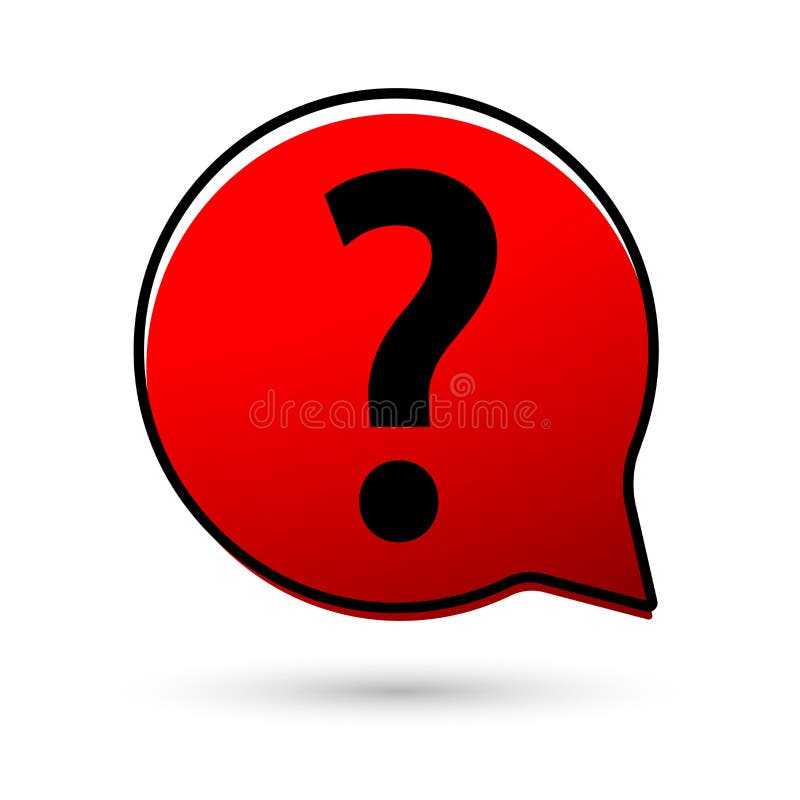 Question Mark Sign Icon, Answer Sign Symbol, Support Speech Bubble ...