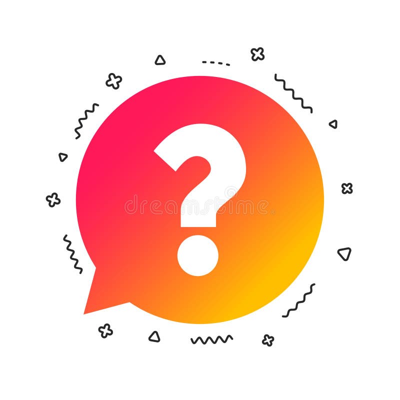 Question Mark Triangle Sign Stock Illustrations – 451 Question Mark ...