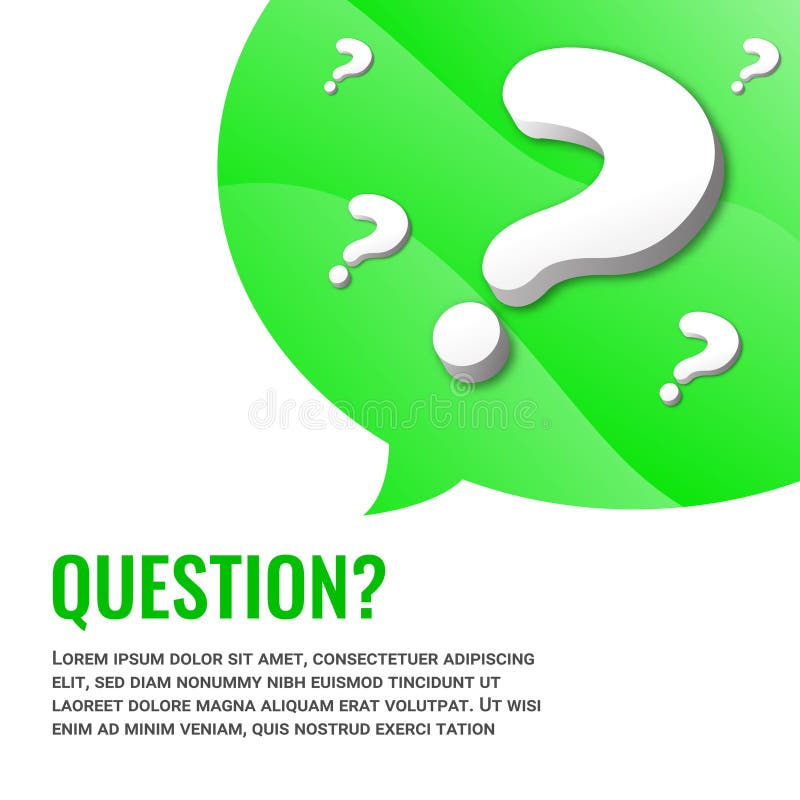 Question Mark Sign Icon, Vector Illustration Stock Vector ...