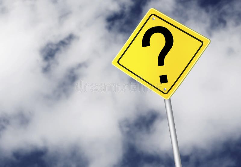 Question mark sign stock image. Image of cloudy, safety - 47338073
