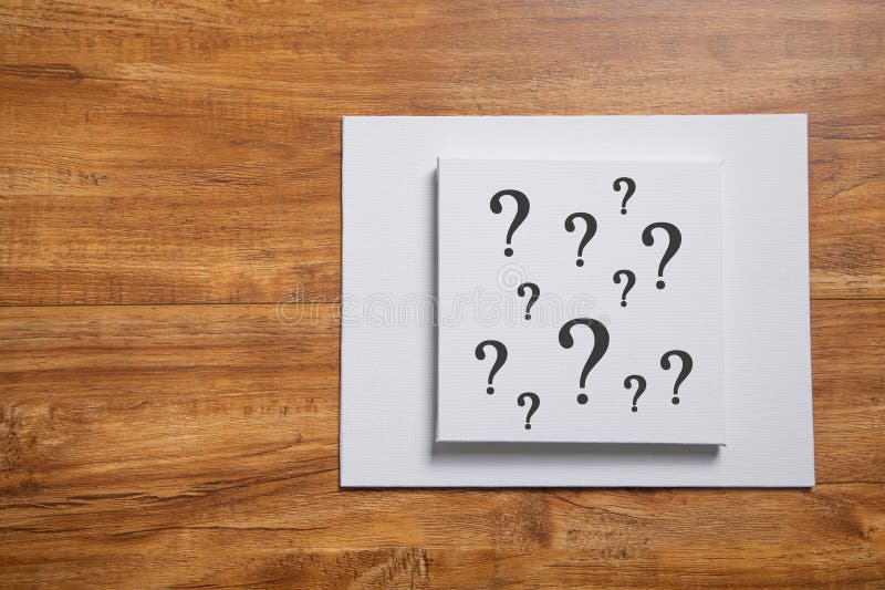 Question Mark Signs. Business Concept Stock Illustration - Illustration ...