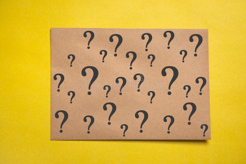Question Mark Signs. Business Concept Stock Illustration - Illustration ...