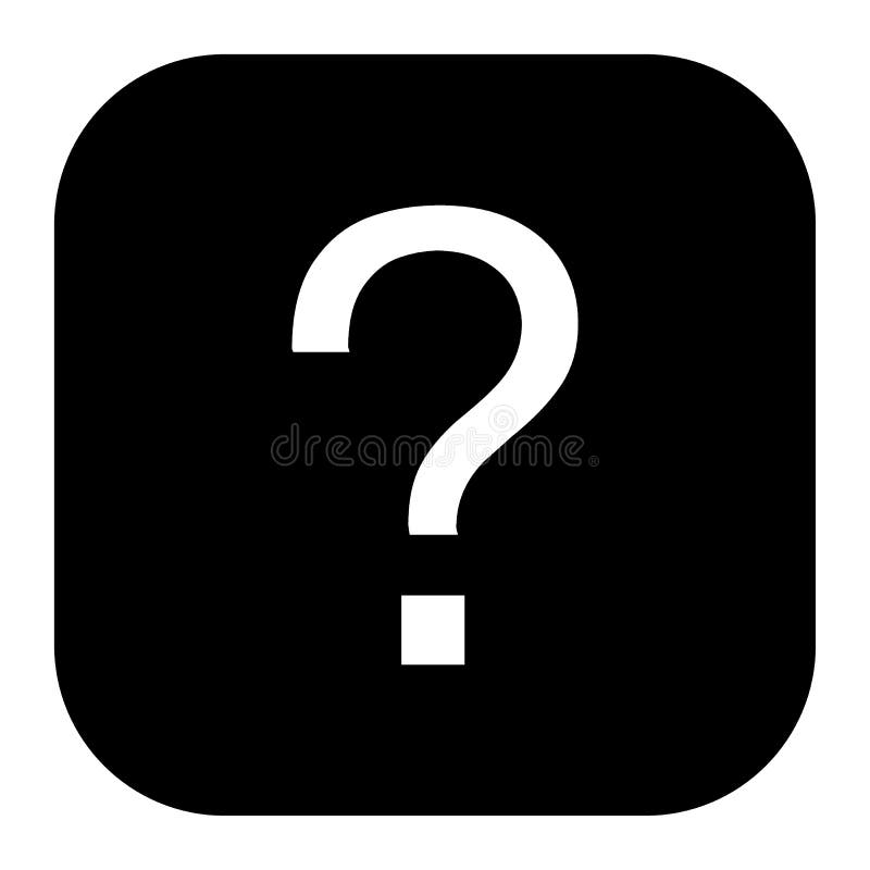 Question Mark Thin Line Icon. Ask Vector Illustration Isolated on White ...