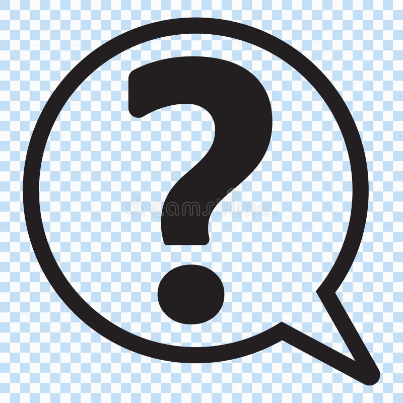 Question mark icon stock illustration. Illustration of problem - 123772096