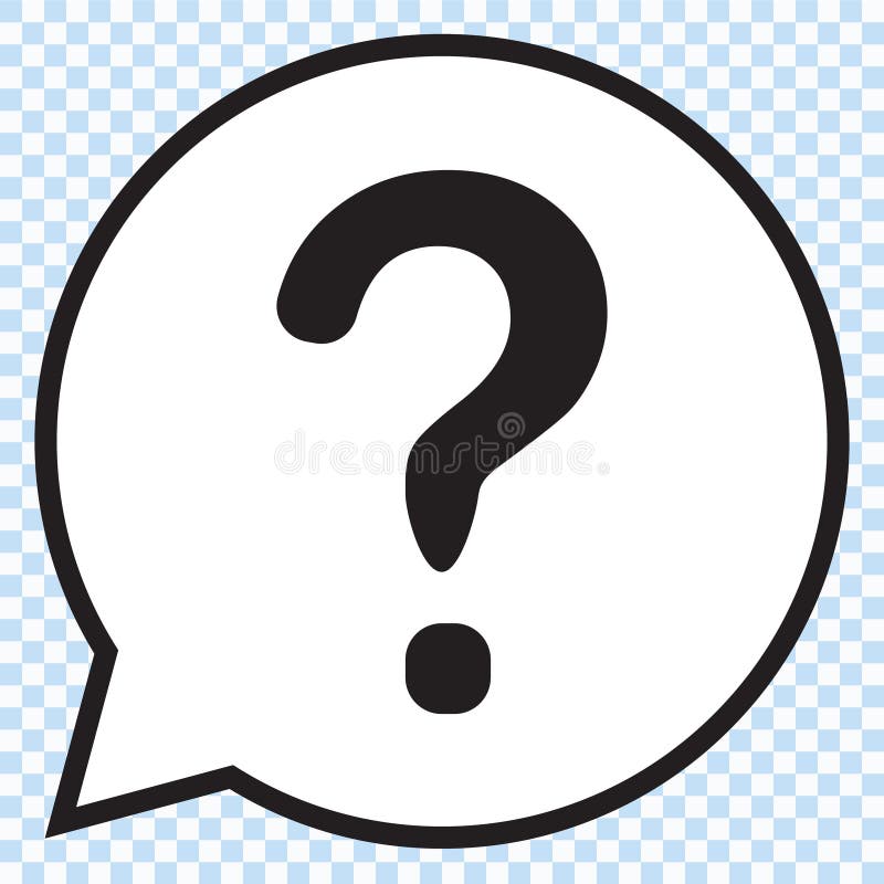 Question Mark in a Speech Bubble. Question Mark Icon Stock Vector ... Question Mark in a Speech Bubble. Question Mark Icon Stock Vector ...
