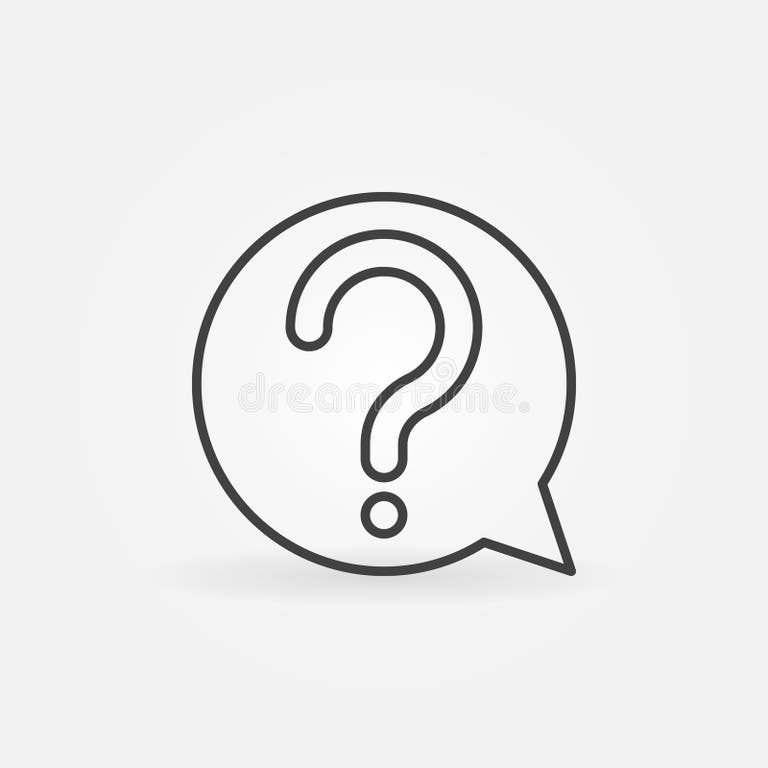 Question Mark Bubble Icon Stock Illustrations – 24,936 Question Mark ...