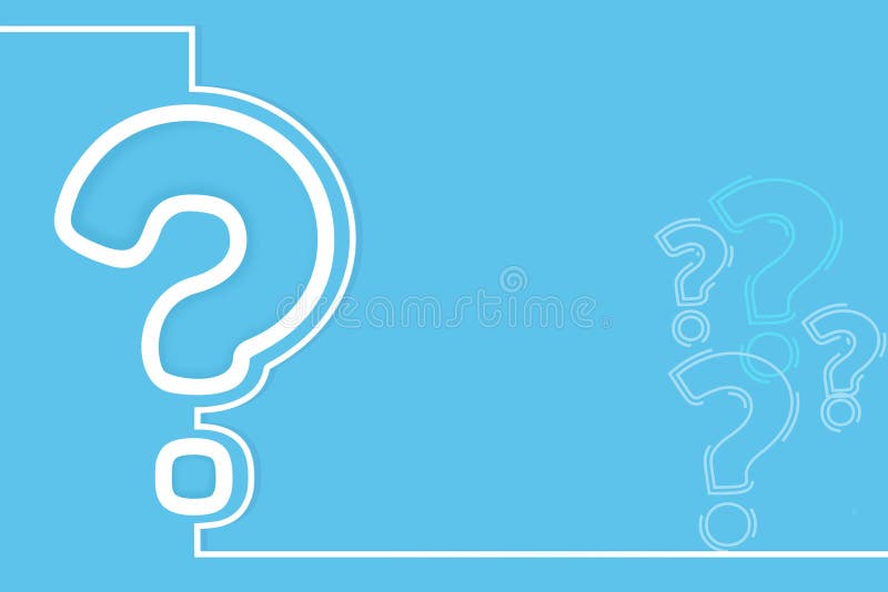 Asking Questions or Question Answer Round Stock Illustration ...