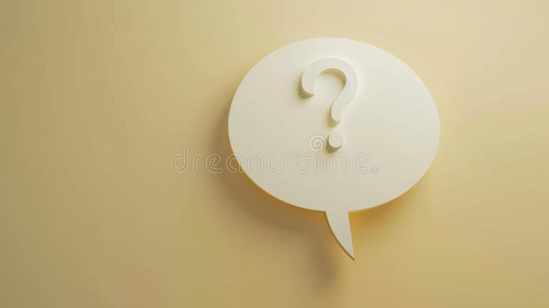 The Question Mark Symbol. AI Generated. AI Generated Stock Photo ...
