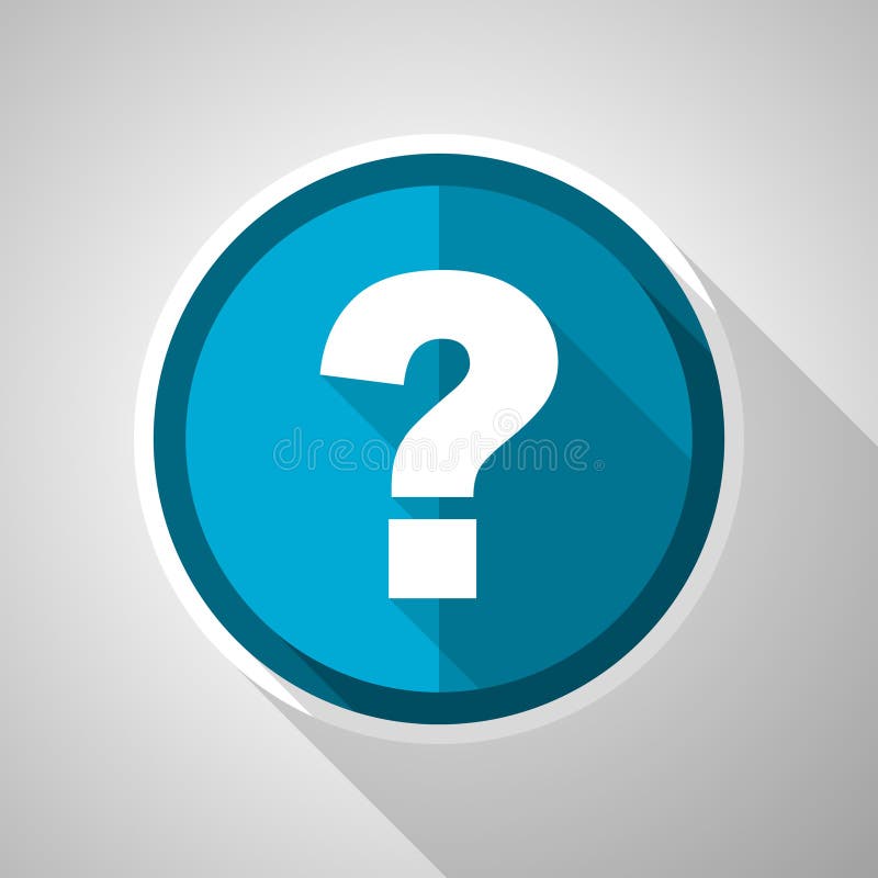 Question Mark Vector Icon Set, Colorful Infographic Template, Set of ...