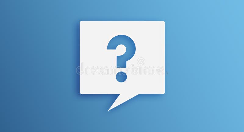 Question Mark Symbol for Information, Problem and Solution Concepts ...