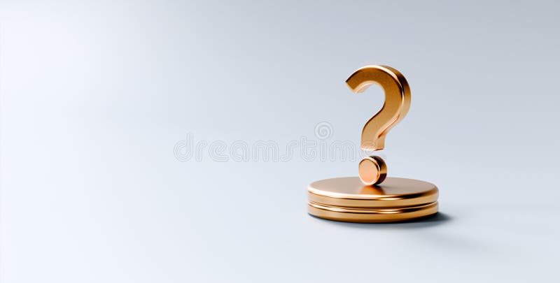Question Mark Symbol. Problem Solving and Answers Stock Photo - Image ...