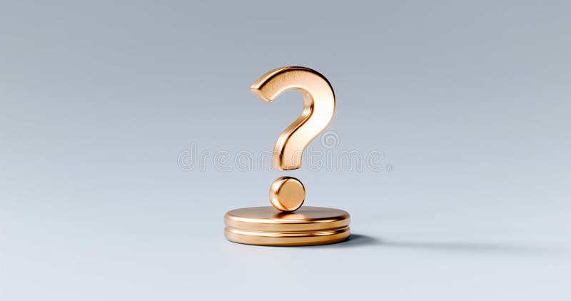 Question Mark Symbol. Problem Solving and Answers Stock Illustration ...