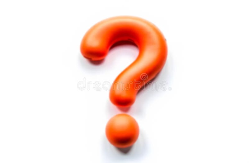 Question Mark Symbol Representing Problems and Difficulties in ...