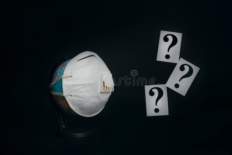 Question Mark Symbol of Suspense, Fear of the Future Stock Photo ...