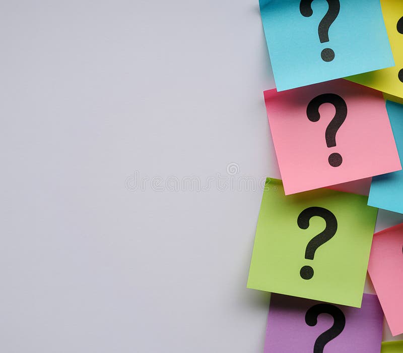 Question Mark Symbolizing Analysis and Problem Solving Generative Ai ...