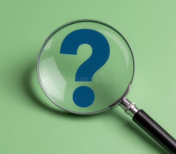 Question Mark Symbolizing Analysis and Problem Solving Generative Ai ...