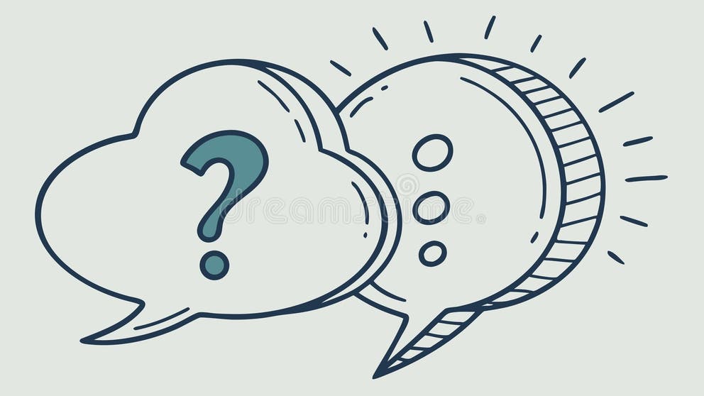 Question Mark in Thought Bubble, Pondering, Uncertainty, Problem ...