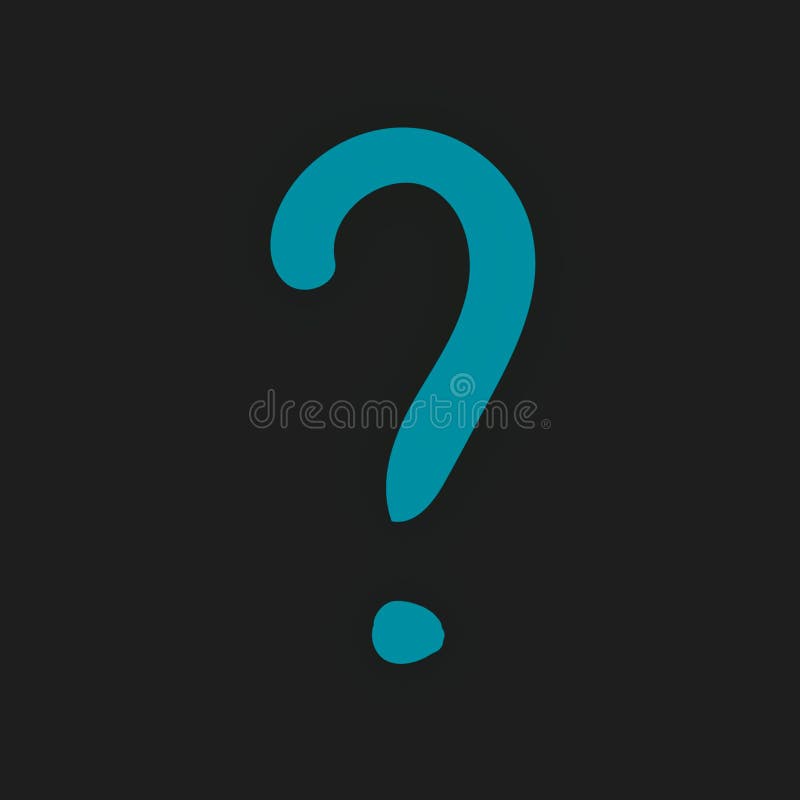 Question Mark Vector Medium Stock Illustration - Illustration of ...