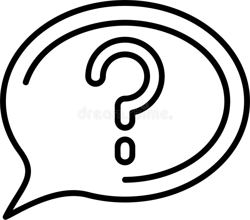 Question Mark Vector Icon Design Stock Vector - Illustration of ...