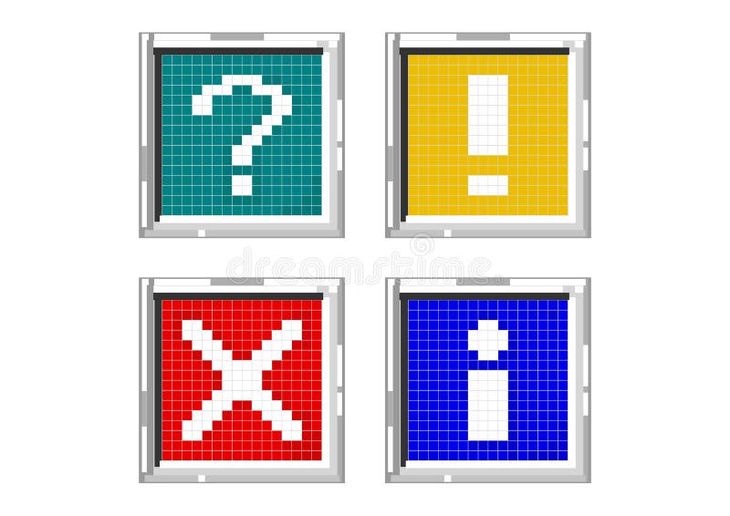 Warning, Error Windows, Vector Design, Dark Mode Stock Vector ...