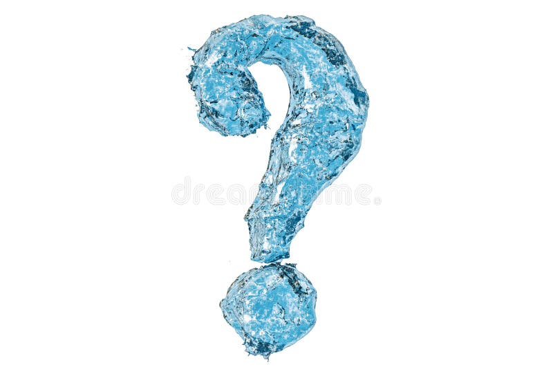 Question Mark Water Drop Stock Illustrations – 414 Question Mark Water ...