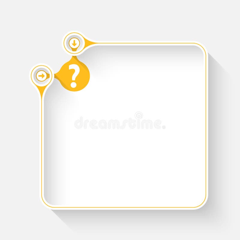 Yellow Text Box Question Mark Stock Illustrations – 113 Yellow Text Box ...