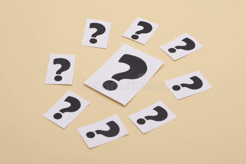 A Question Mark on a White Sheet . FAQ Frequency Asked Questions ...