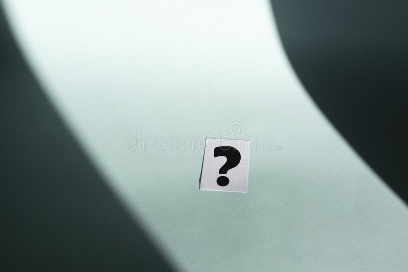 A Question Mark on a White Sheet . FAQ Frequency Asked Questions ...