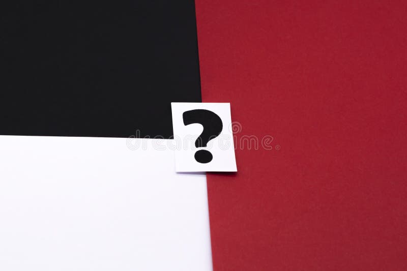 A Question Mark on a White Sheet . FAQ Frequency Asked Questions ...