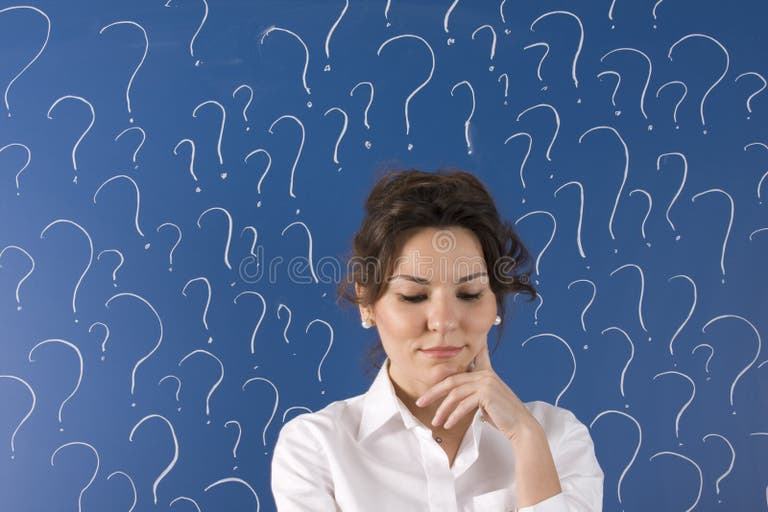 Question marks stock image. Image of fear, manager, mature - 22632283