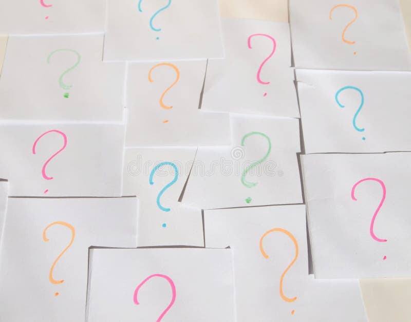 Question marks stock photo. Image of mark, abstract, blue - 25165060