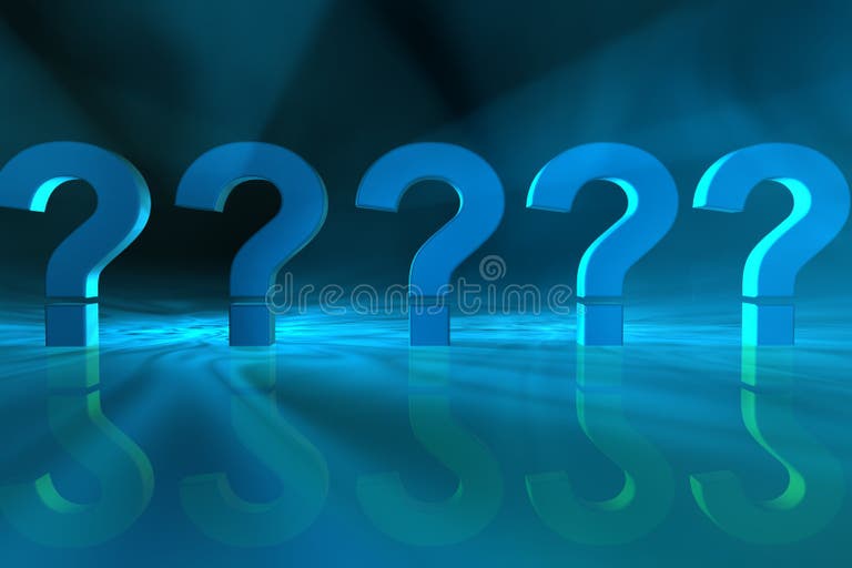 Question Marks Reflection Stock Illustrations – 360 Question Marks ...