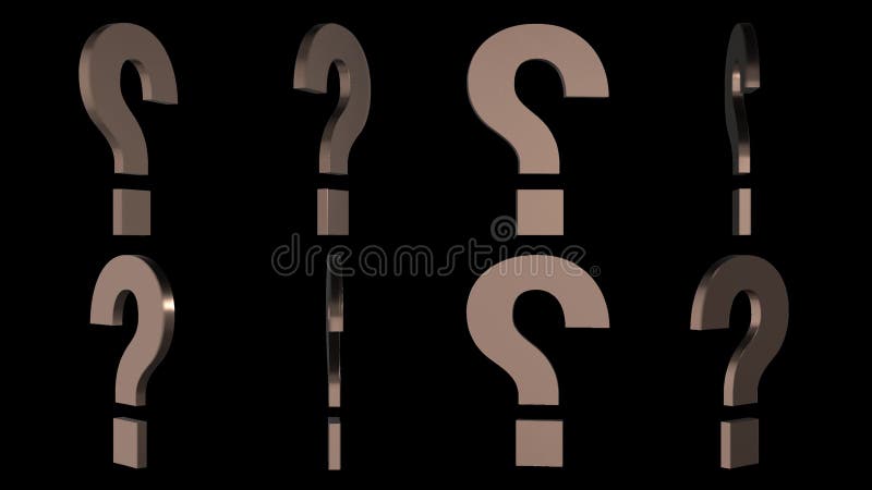 Question Marks Animation for Quiz Show Stock Footage - Video of query ...
