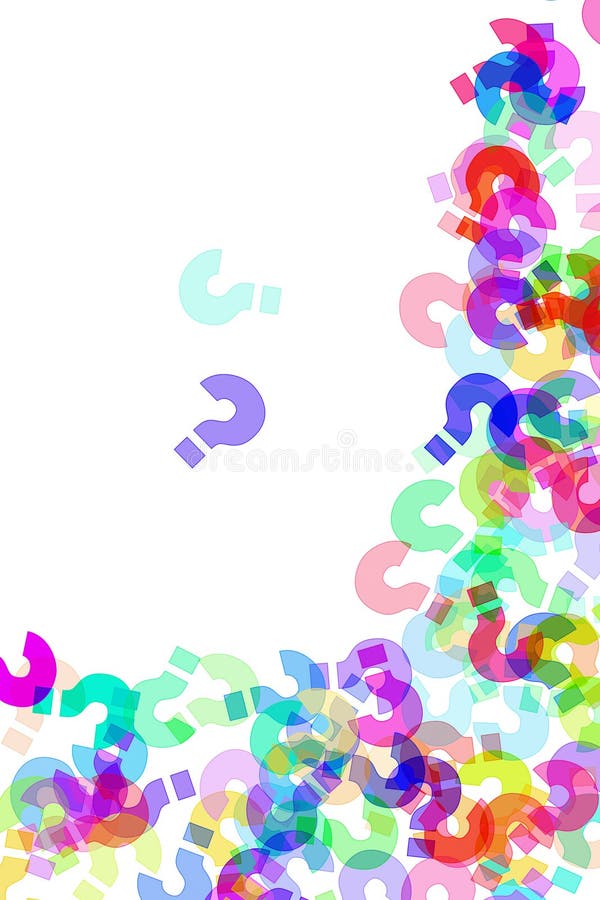 Question marks background stock illustration. Illustration of card ...