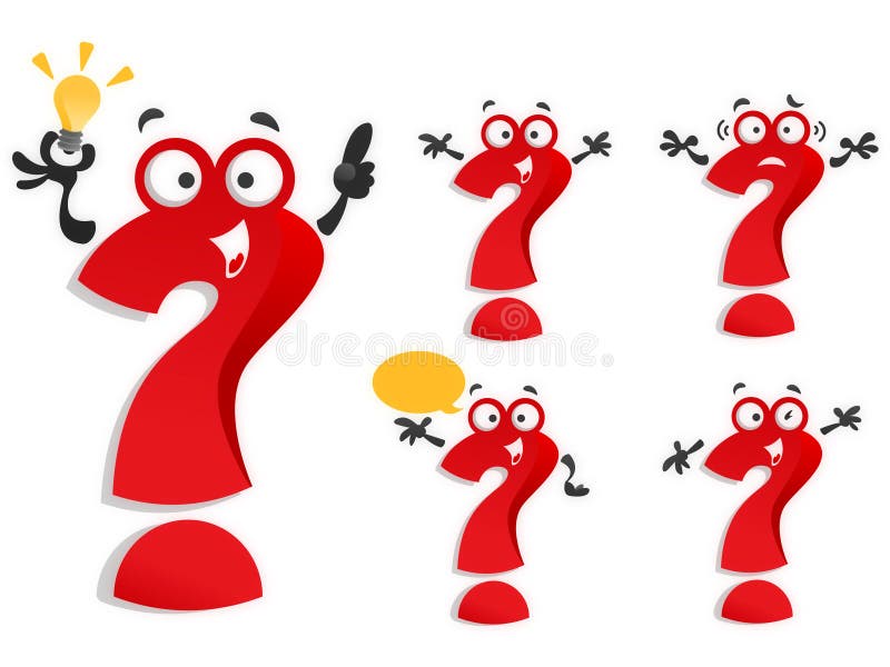 Question Marks Collection of Question Marks in Va Stock Vector ...