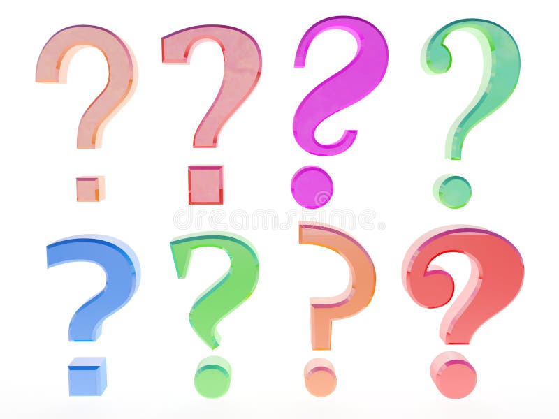 Question marks stock illustration. Illustration of cute - 65852923