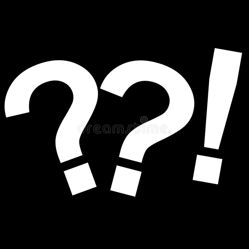 Question Mark in Dripping Blood Style Stock Illustration - Illustration ...