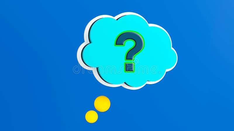 Question Marks,feedback and Ideas Concept Stock Illustration ...