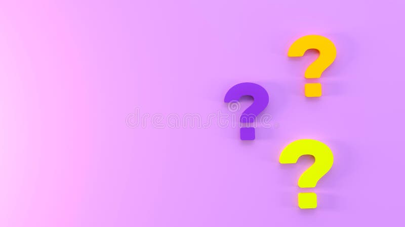 Question Marks,feedback and Ideas Concept Stock Illustration ...
