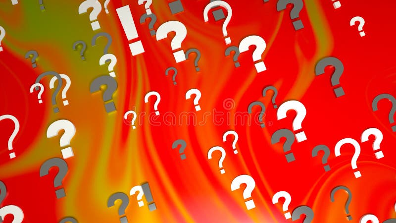 Question Marks,feedback and Ideas Concept Stock Illustration ...