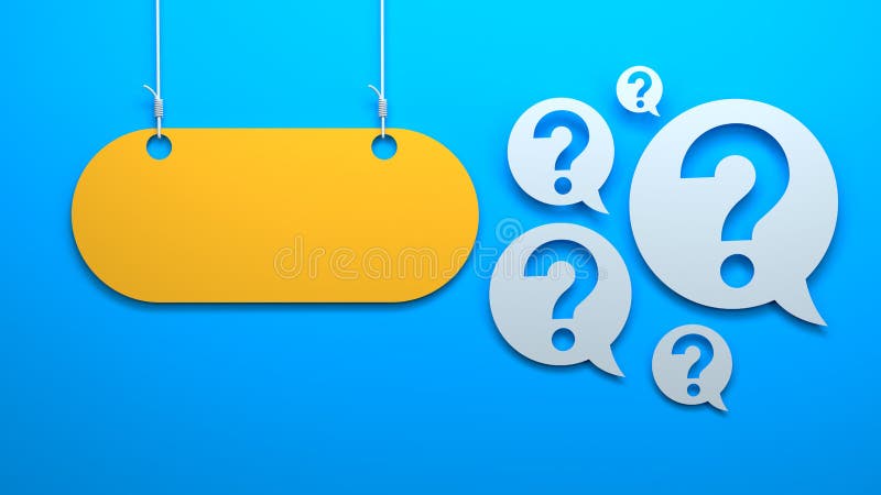 Question Marks,feedback and Ideas Concept Stock Photo - Image of ...