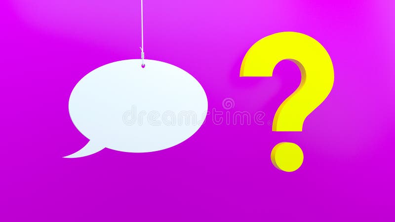Question Marks , Feedback and Ideas Concept Stock Illustration ...