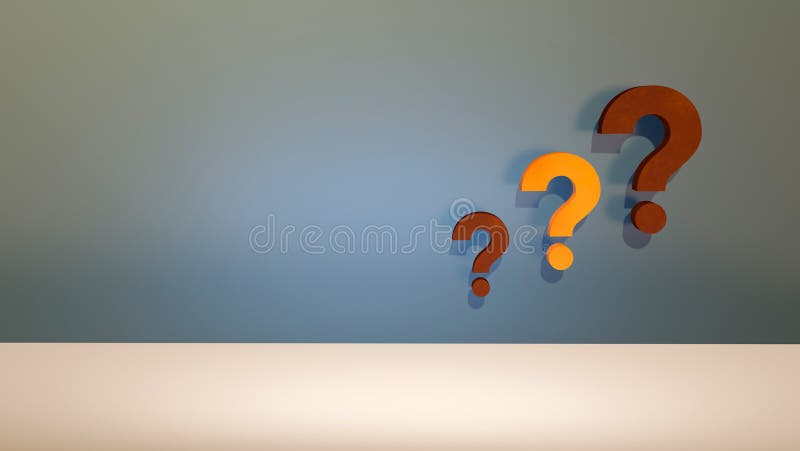 Question Marks,feedback and Ideas Concept Stock Illustration ...