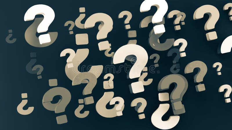 Question Marks,feedback and Ideas Concept Stock Illustration ...