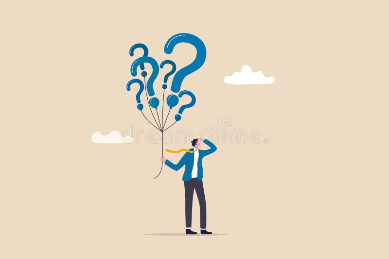 Question Marks, Finding Solution or Search for Answer, Solving Problem ...