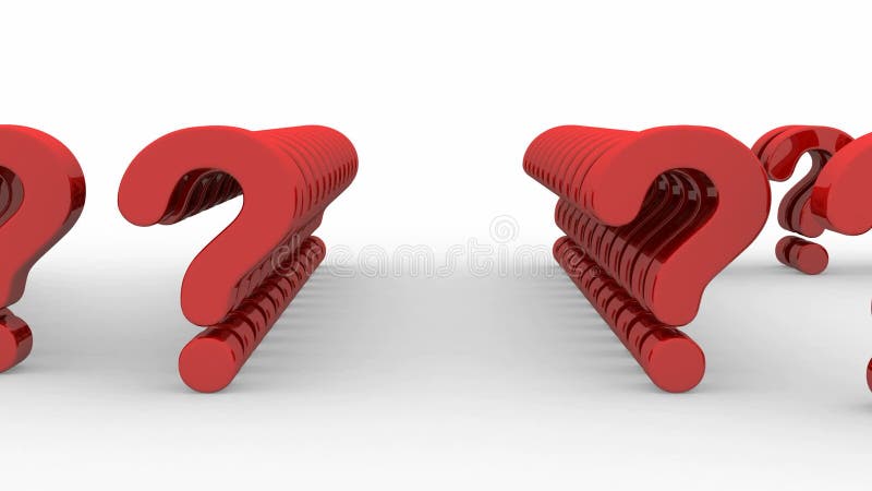 Question Marks Formed the Word Yes Stock Video - Video of vote ...