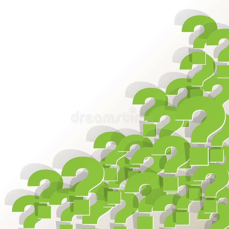 Question Marks Colorful Transparent in the Corner on a White Background ... Question Marks Colorful Transparent in the Corner on a White Background ...